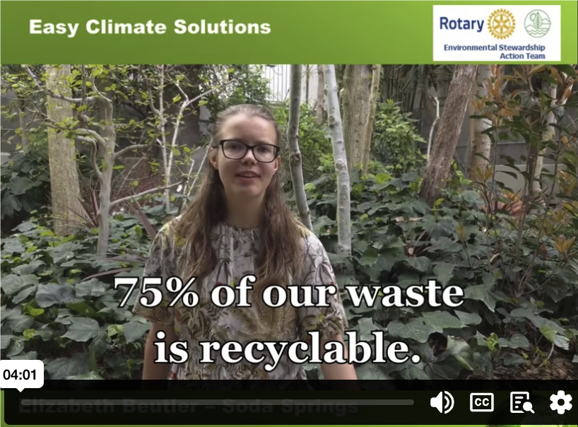 Youth Eco Film Contest Results | Rotary District 5400