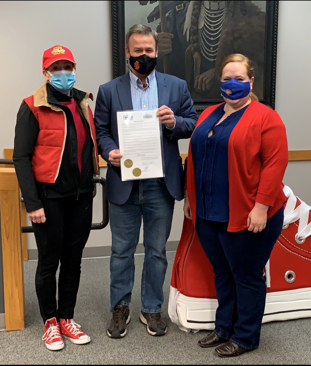 Pocatello and Chubbuck Proclaim World Polio Day | Rotary District 5400
