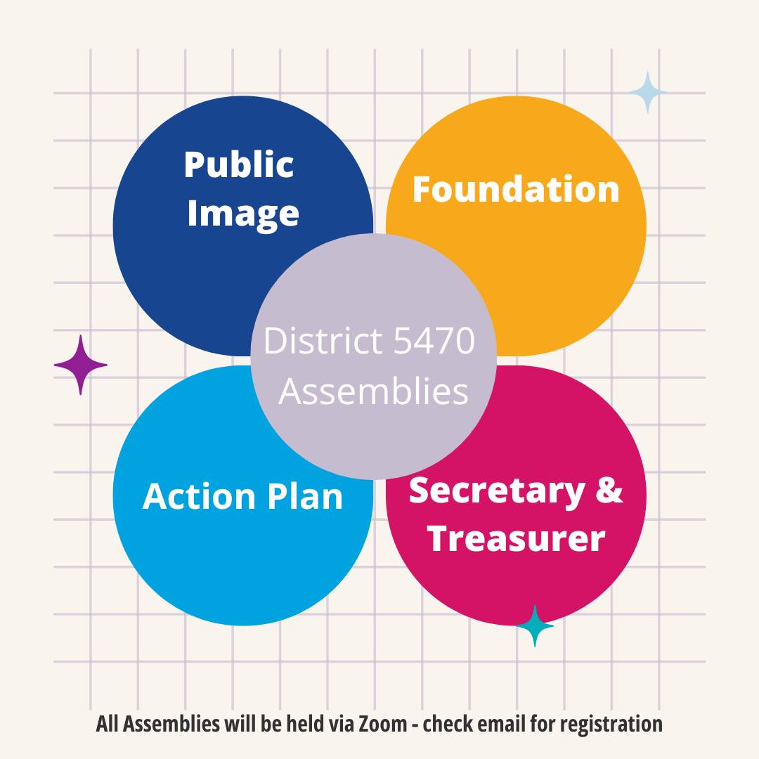2025-2026 District Assemblies | Rotary District 5470