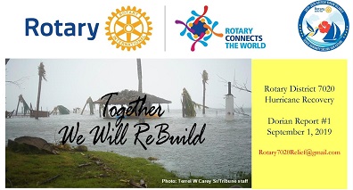 Hurricane Dorian Disaster Relief | Rotary District 5710