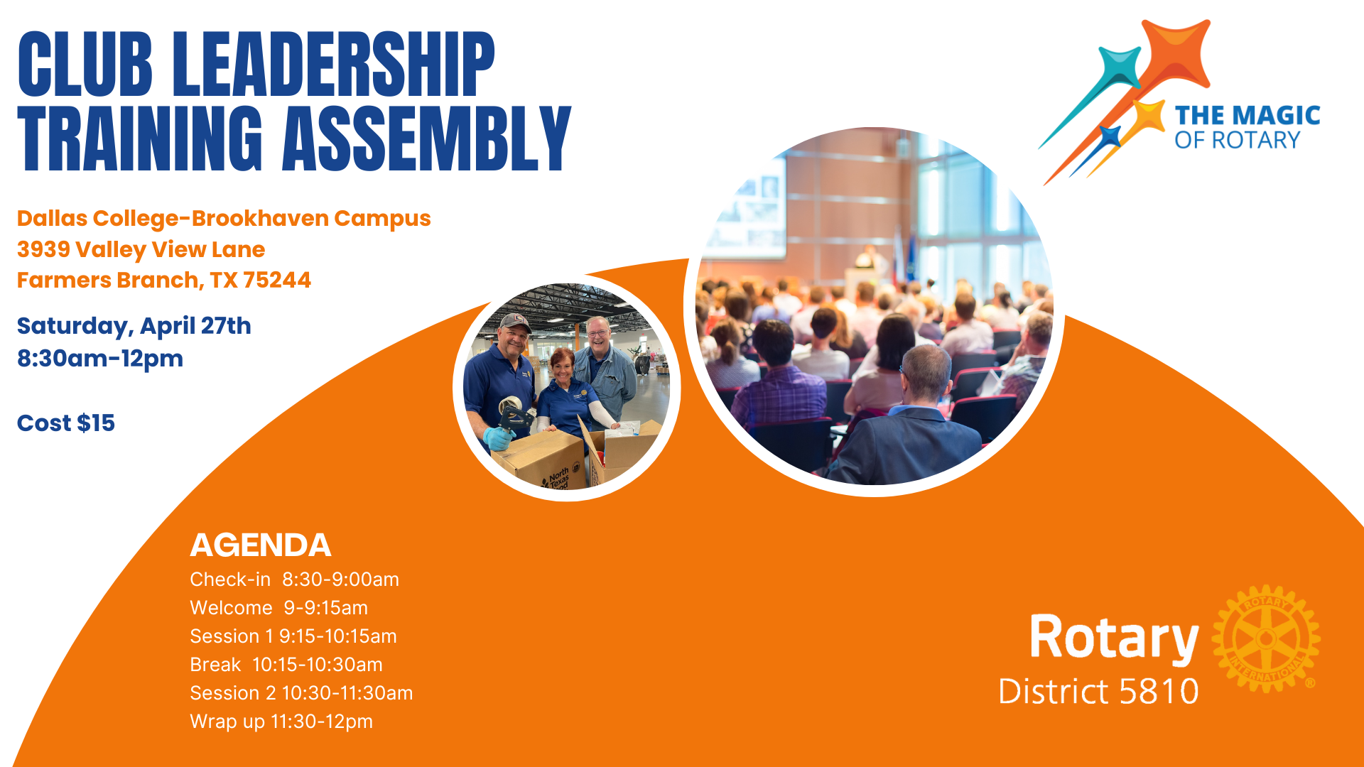 Club Leadership Training Assembly | Rotary District 5810
