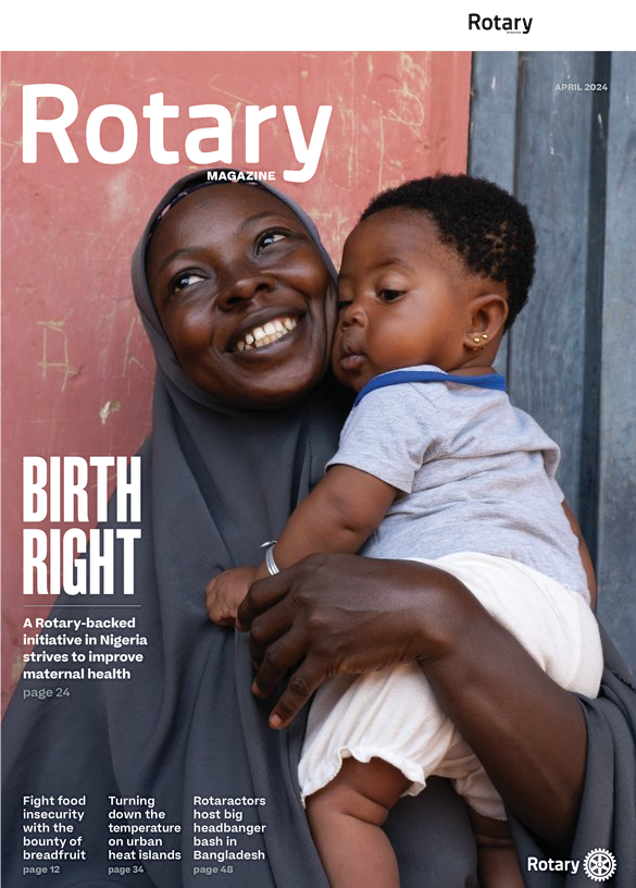 Ed Pettitt Featured Article In "Rotary Magazine" | Rotary District 5890