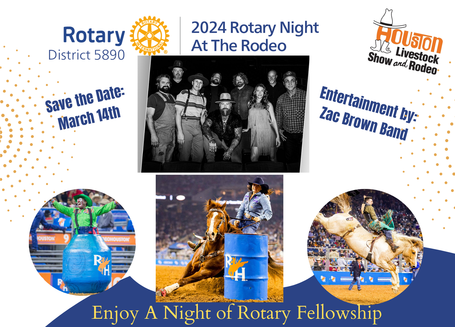March 14th - Save The Date For "Rotary Night at the Rodeo" | Rotary ...