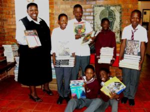 Zithe School Library Receives Books | Rotary District 5890