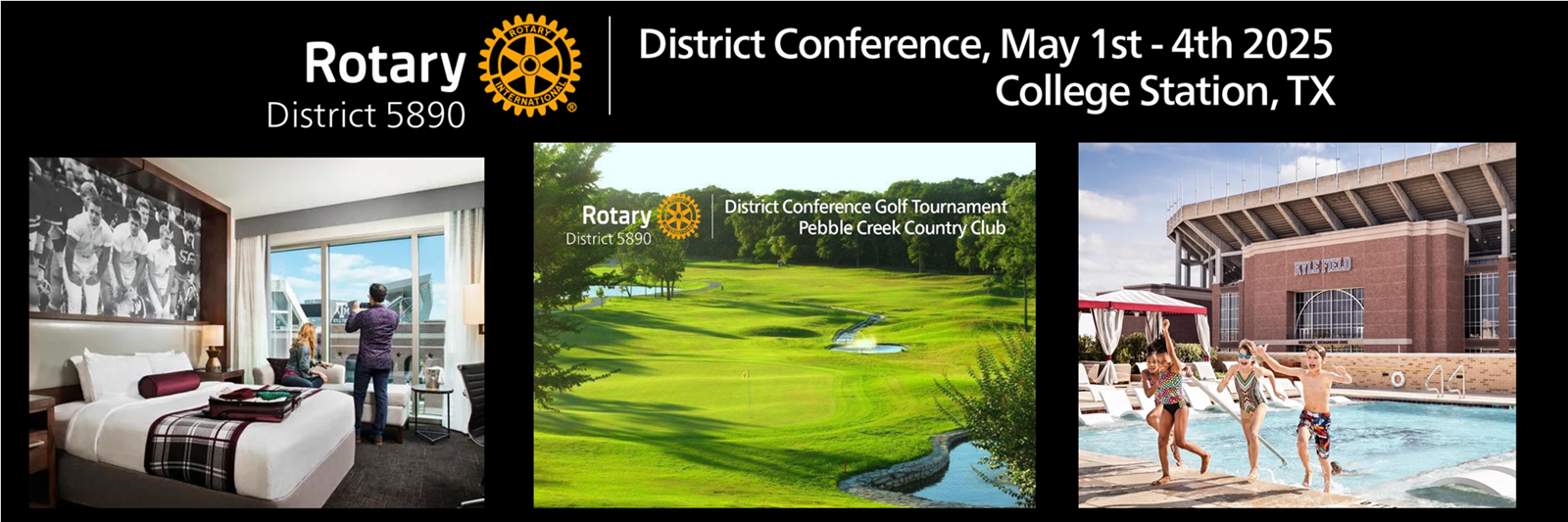 ALL ABOARD FOR OUR 2025 DISTRICT CONFERENCE! | Rotary District 5890