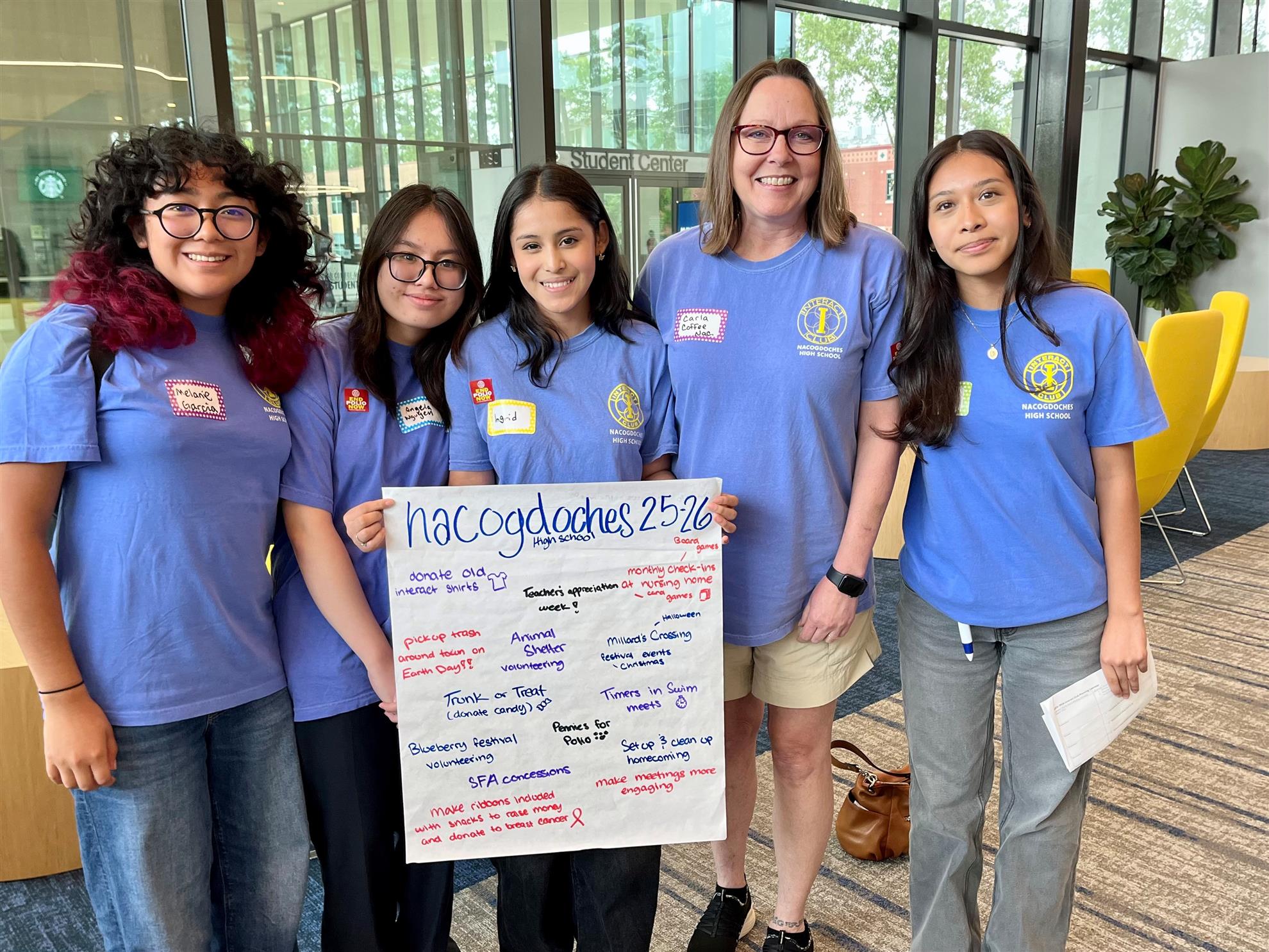 Interact Clubs in D5910 Unite for Good by promoting Blood Drives ...