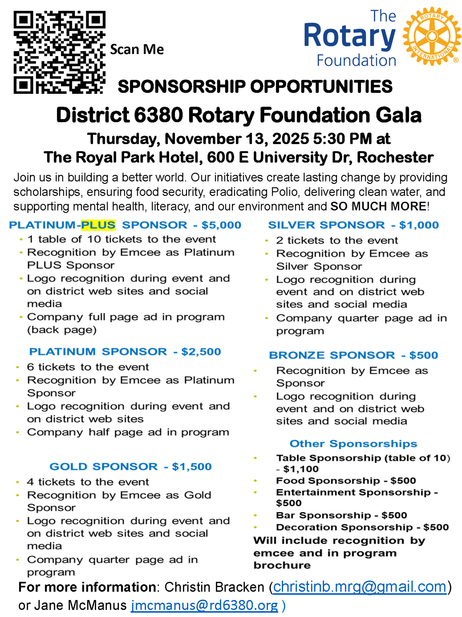 Home Page | Rotary District 6380