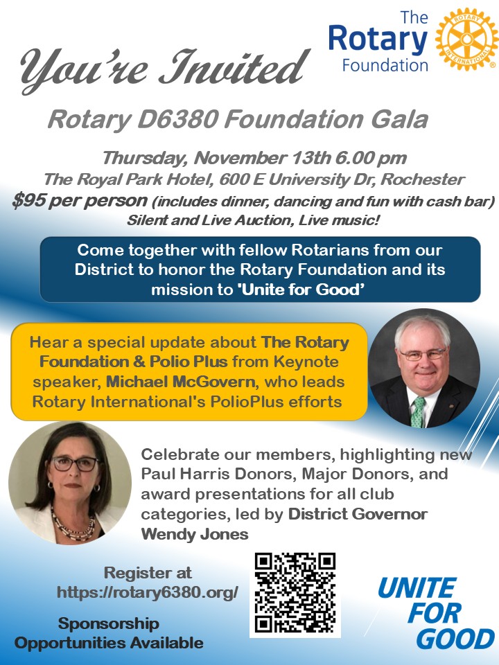 District 6380 Foundation Gala | Rotary District 6380