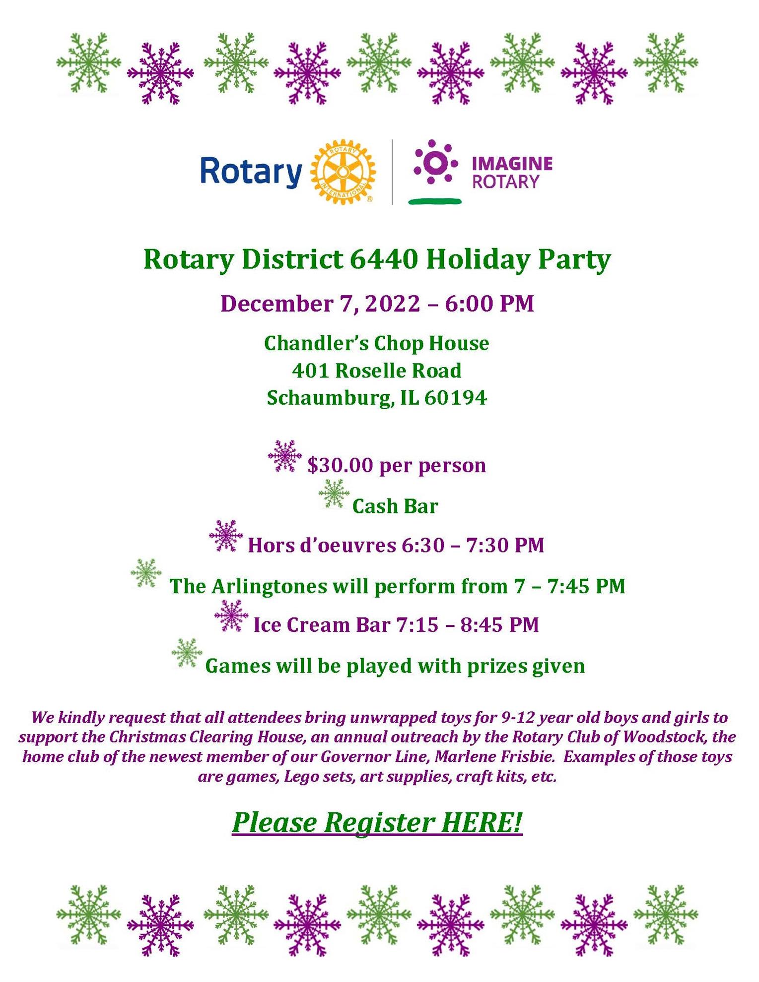 Home Page | Rotary District 6440