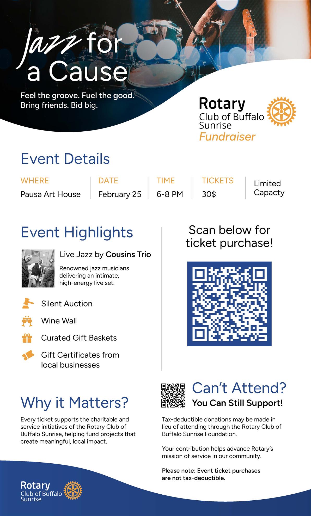 Buffalo Sunrise Friend/Fundraiser - FEB 25 | Rotary District 7090