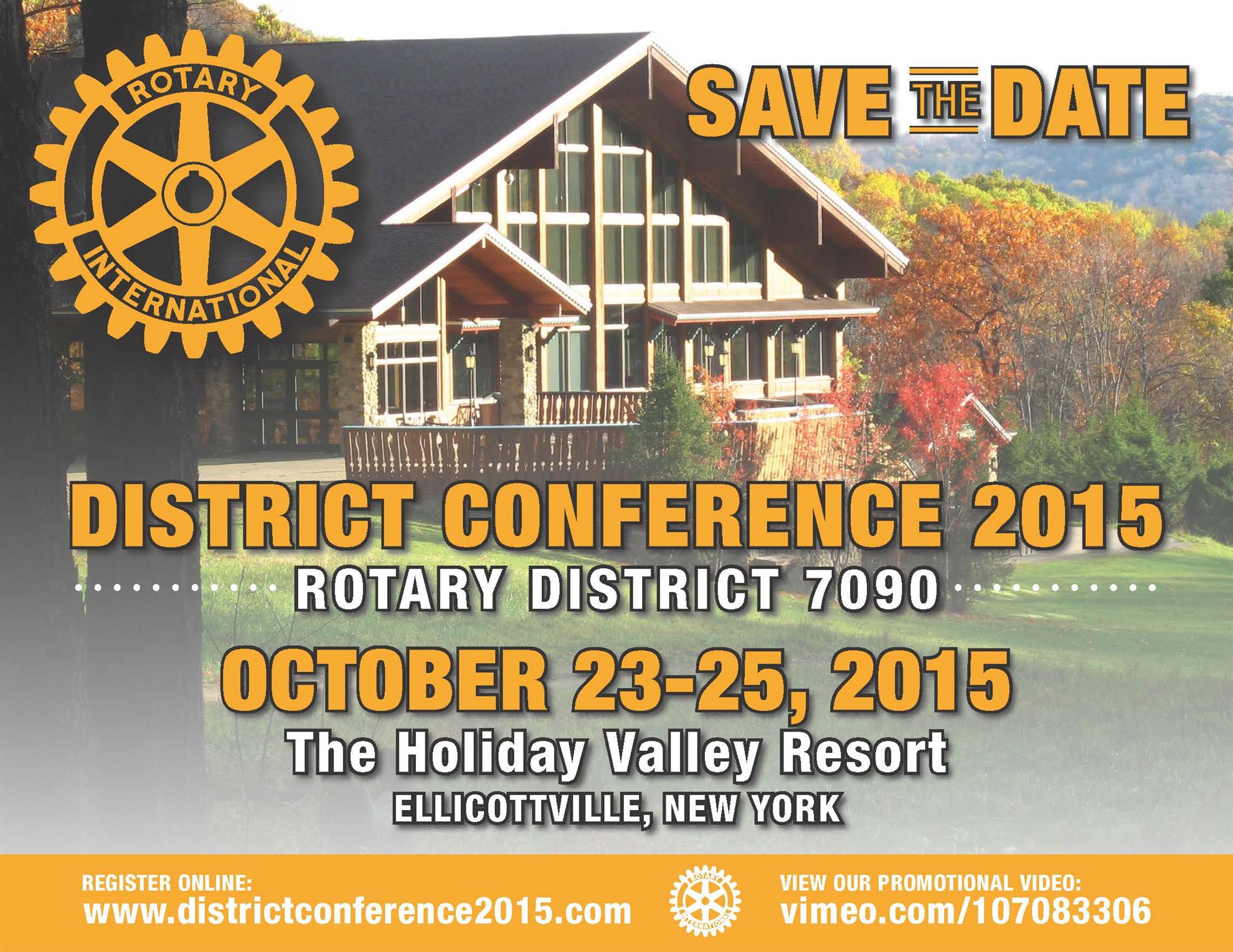 District Conference 2015 | Rotary District 7090