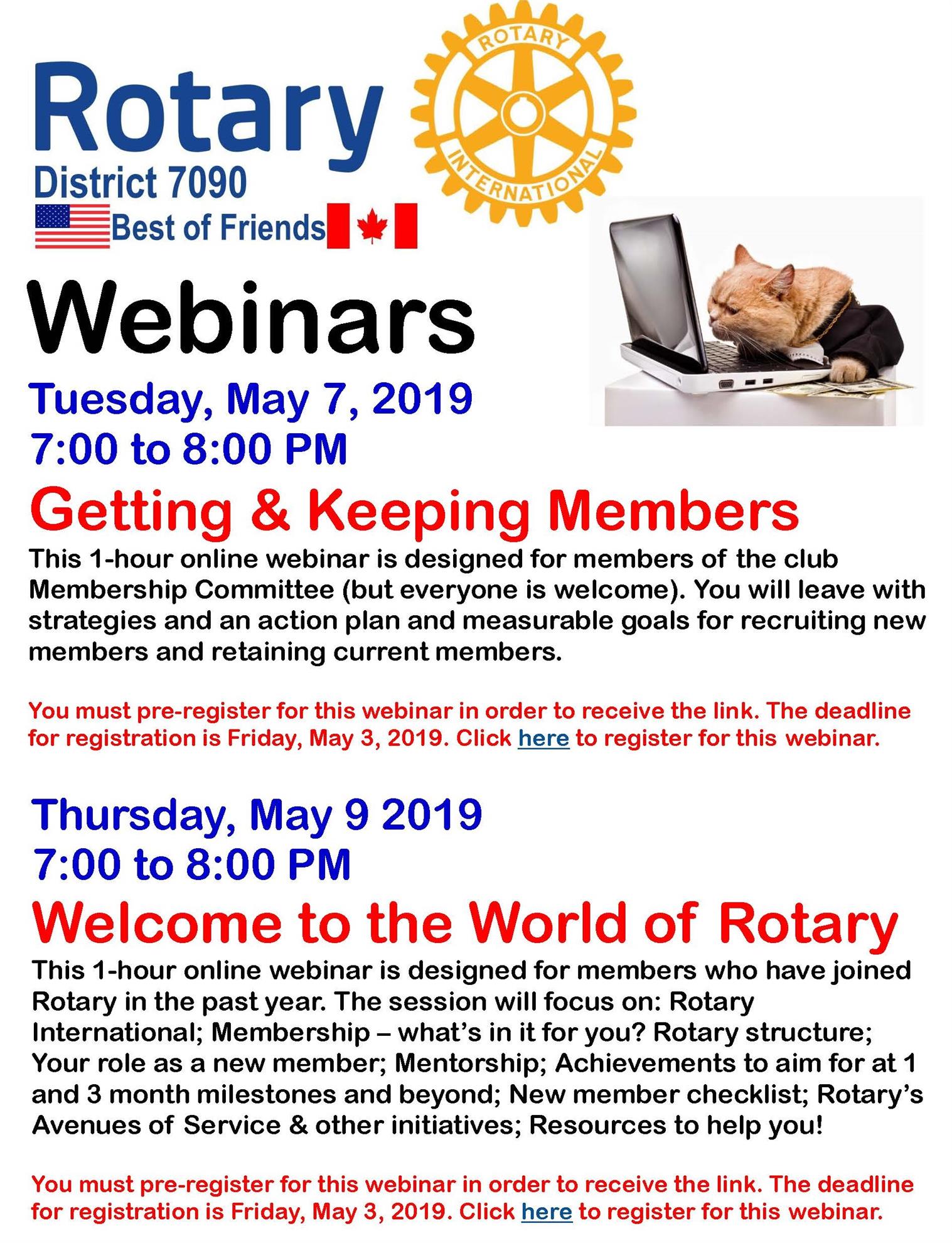 Membership Update | Rotary District 7090