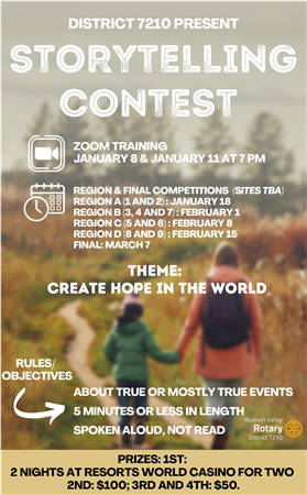 Storytelling Contest | Rotary District 7210