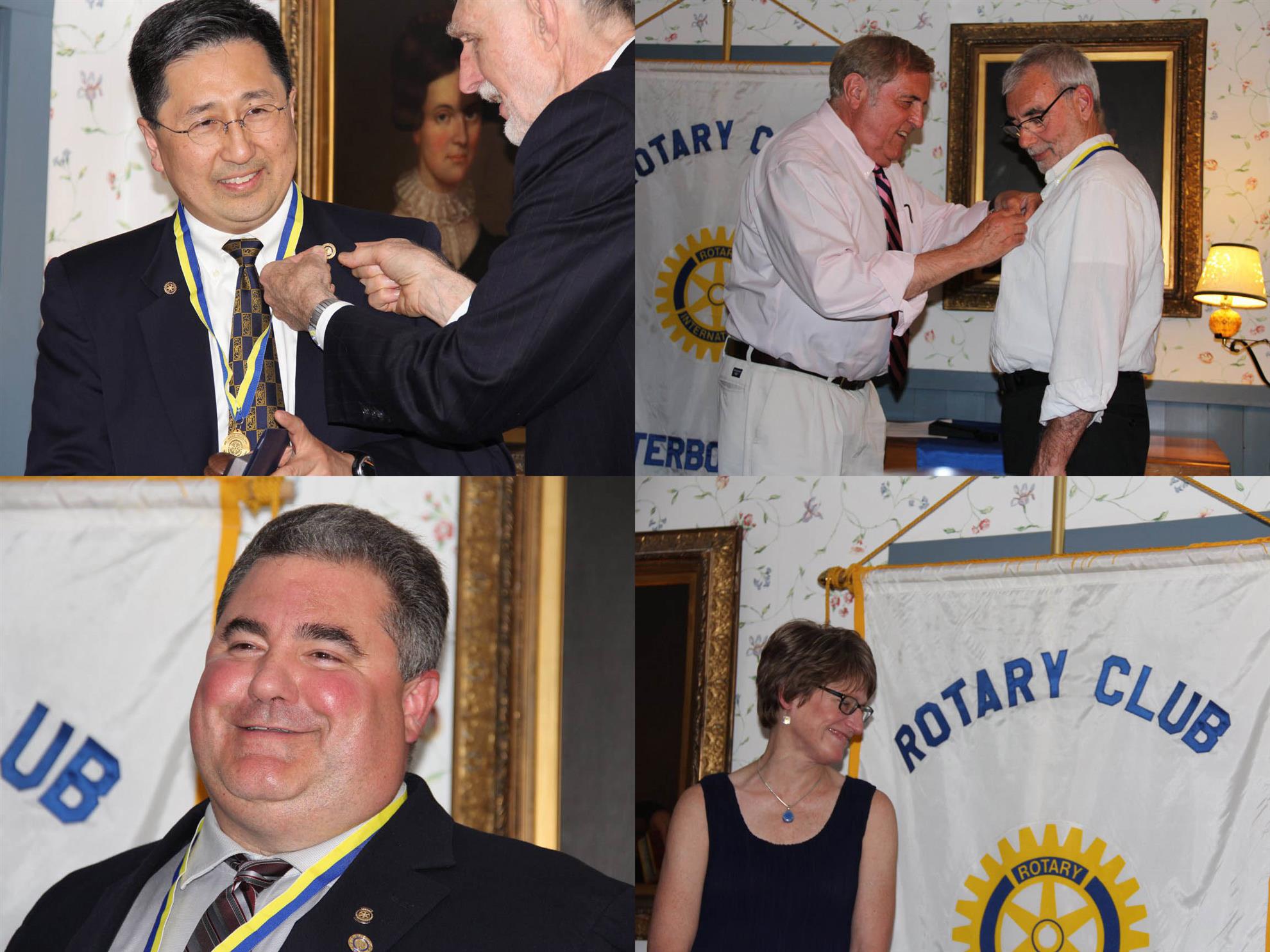 Peterborough Rotary Presents Four Paul Harris Fellowships | Rotary ...