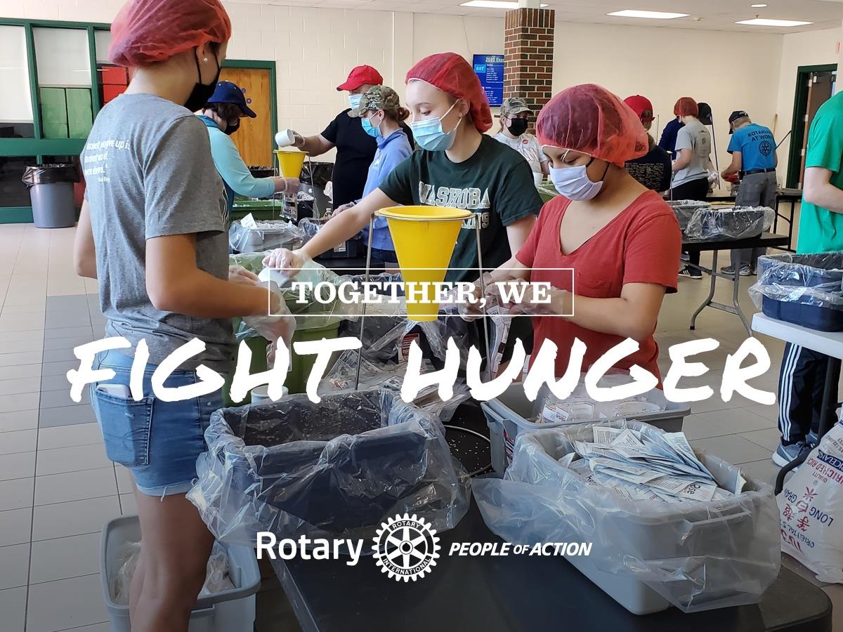 Multi-Club Food Packaging Exceeds Goal to Benefit Rise Against Hunger ...