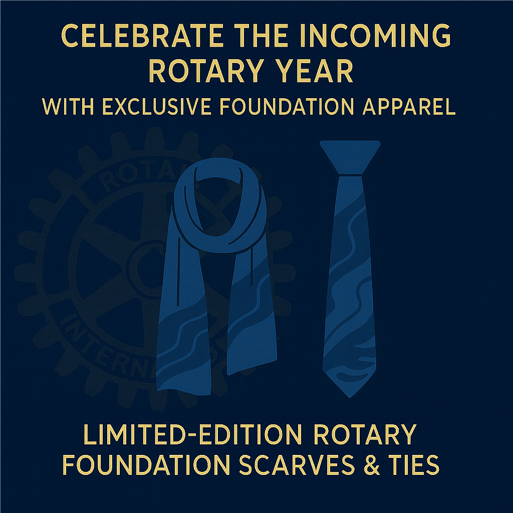 Celebrate the Incoming Rotary Year with Exclusive Foundation Apparel ...