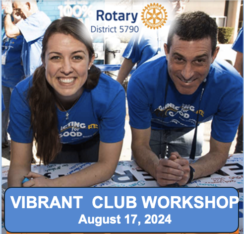 2024 Vibrant Club Workshop | District 5790