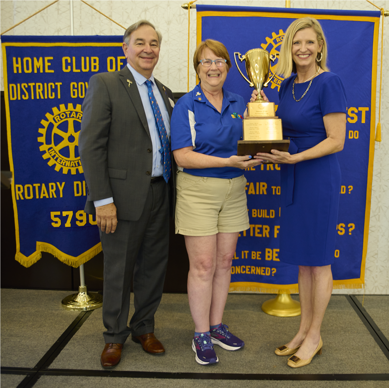 Cross Timbers Rotary Awarded Governors Cup | District 5790