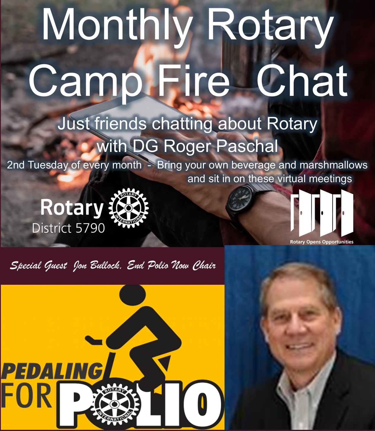 Join us for the October 13th Fireside Chat with DG Roger Paschal ...