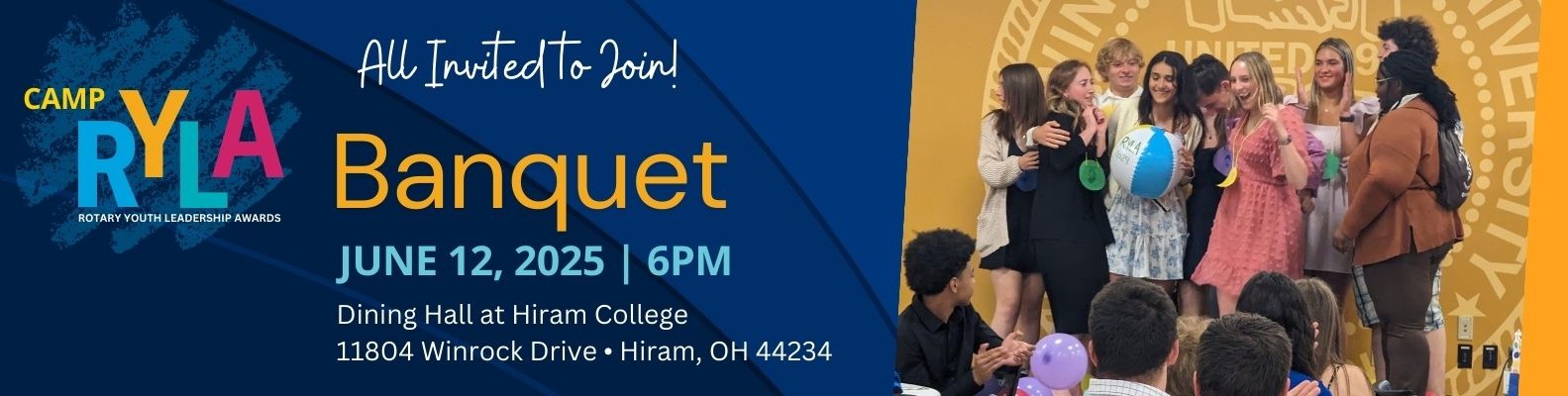 Rotary Youth Leadership Awards (RYLA) Banquet 2025 | District 6630