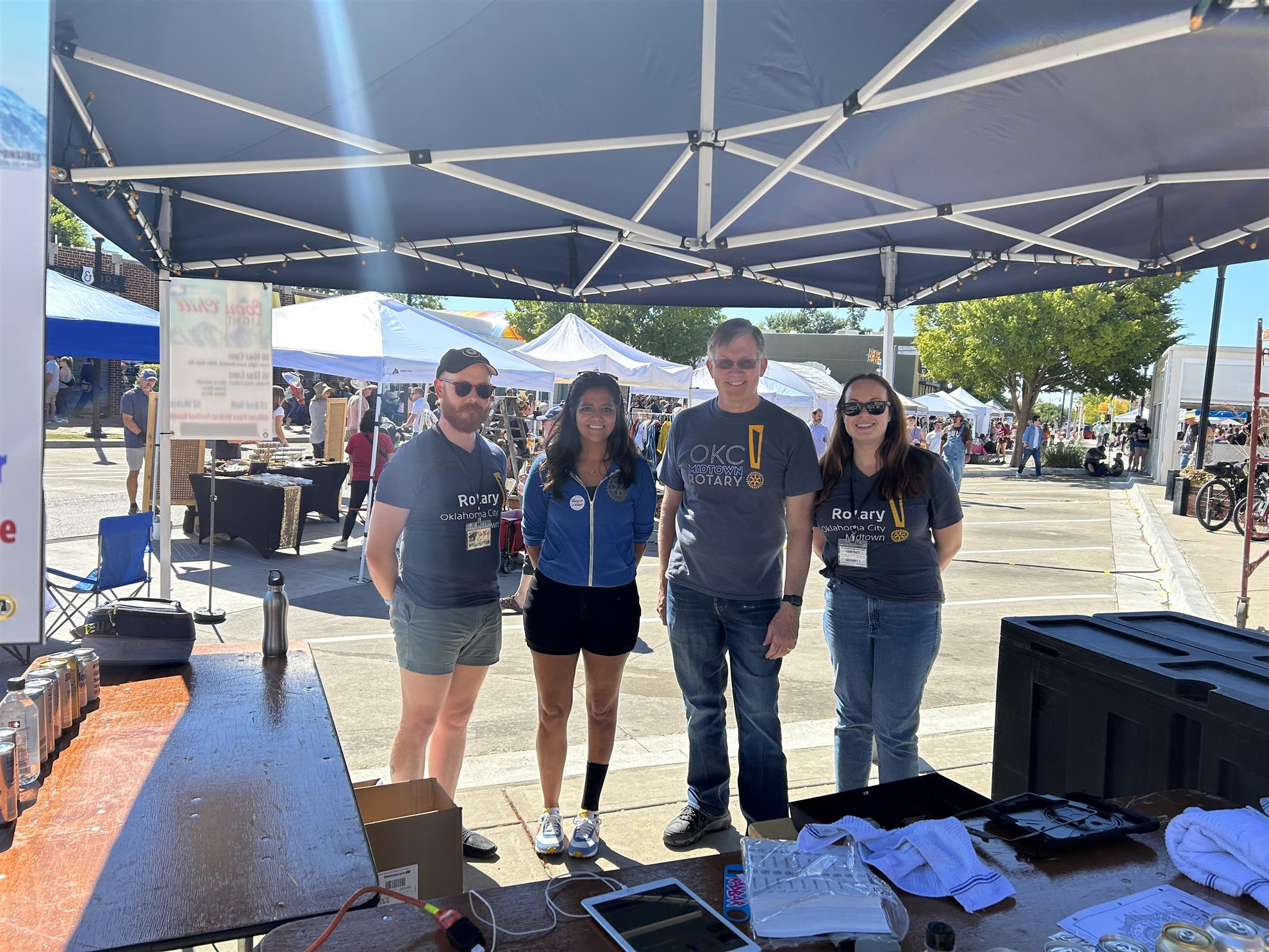 OKC Midtown - Service Projects Abound! | District 5750