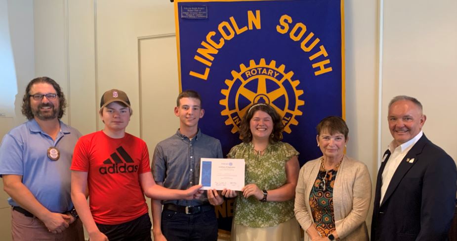 New Interact Club at Lincoln East High School | Rotary District 5650
