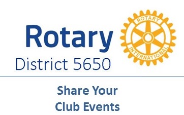 Share Your Club Activities | Rotary District 5650