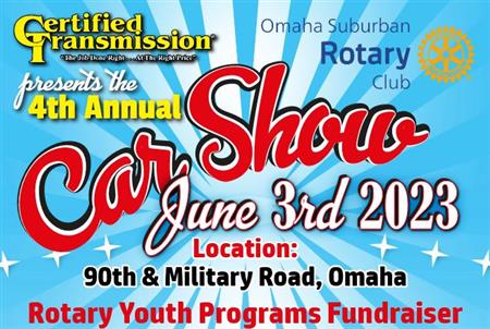 Omaha Suburban Rotary Car Show - 4th Annual | Rotary District 5650