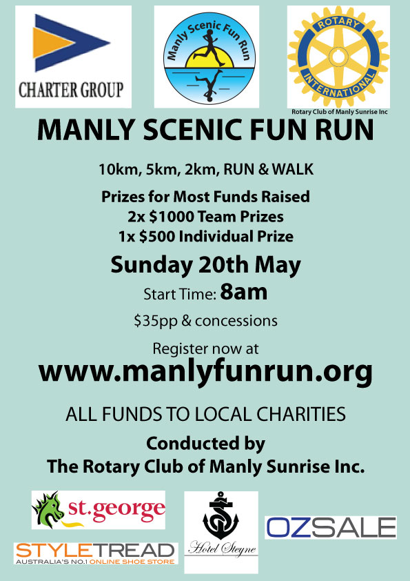 Manly Scenic Fun Run | Rotary District 9685