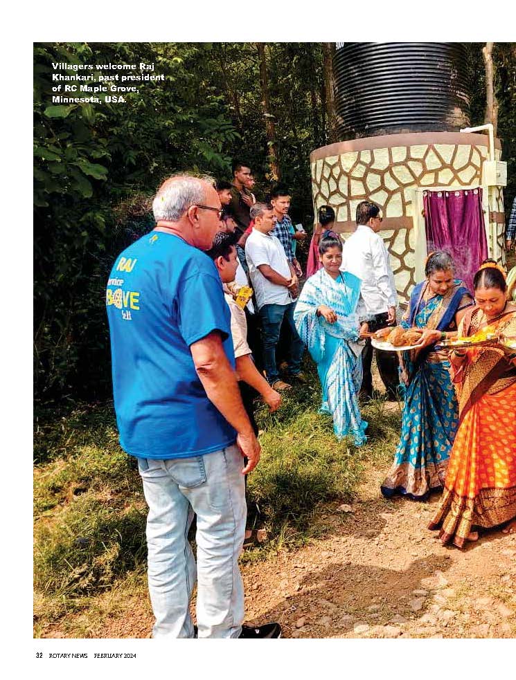Thane Rotarians conserve/reach water to 33 villages | District 5950