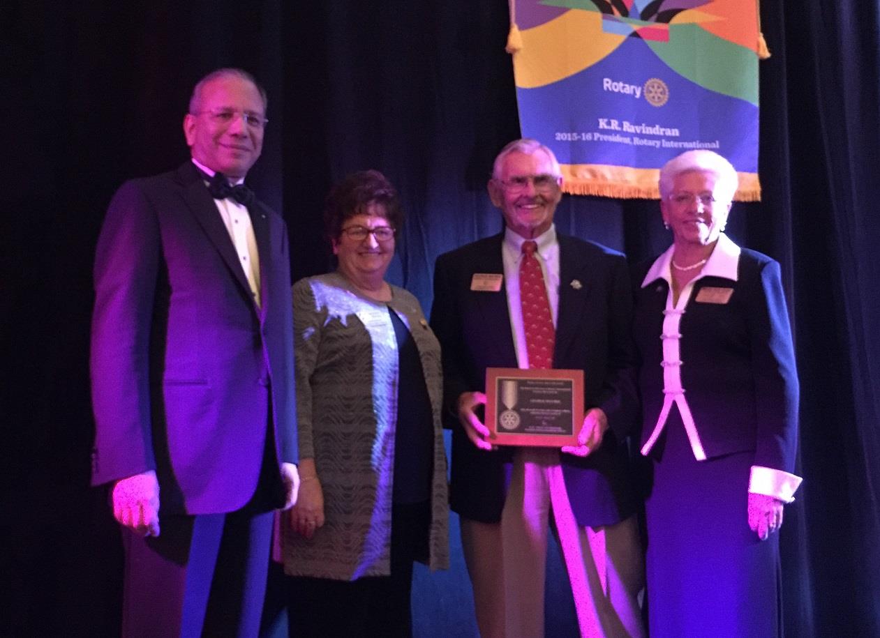 GEORGE MAYBEE, COMMERCE CITY ROTARIAN RECEIVES SERVICE ABOVE SELF AWARD ...