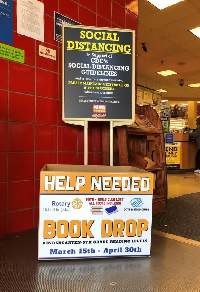 Brighton Rotary Book Drive | District 5450