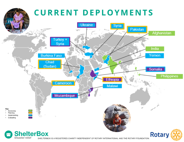 SHELTERBOX UPDATE | District 7430