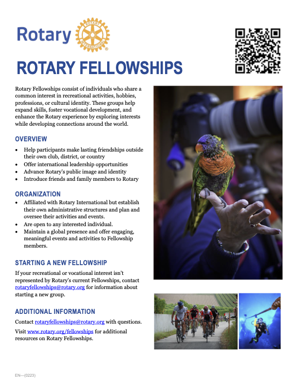 Rotary Fellowships | District 7430