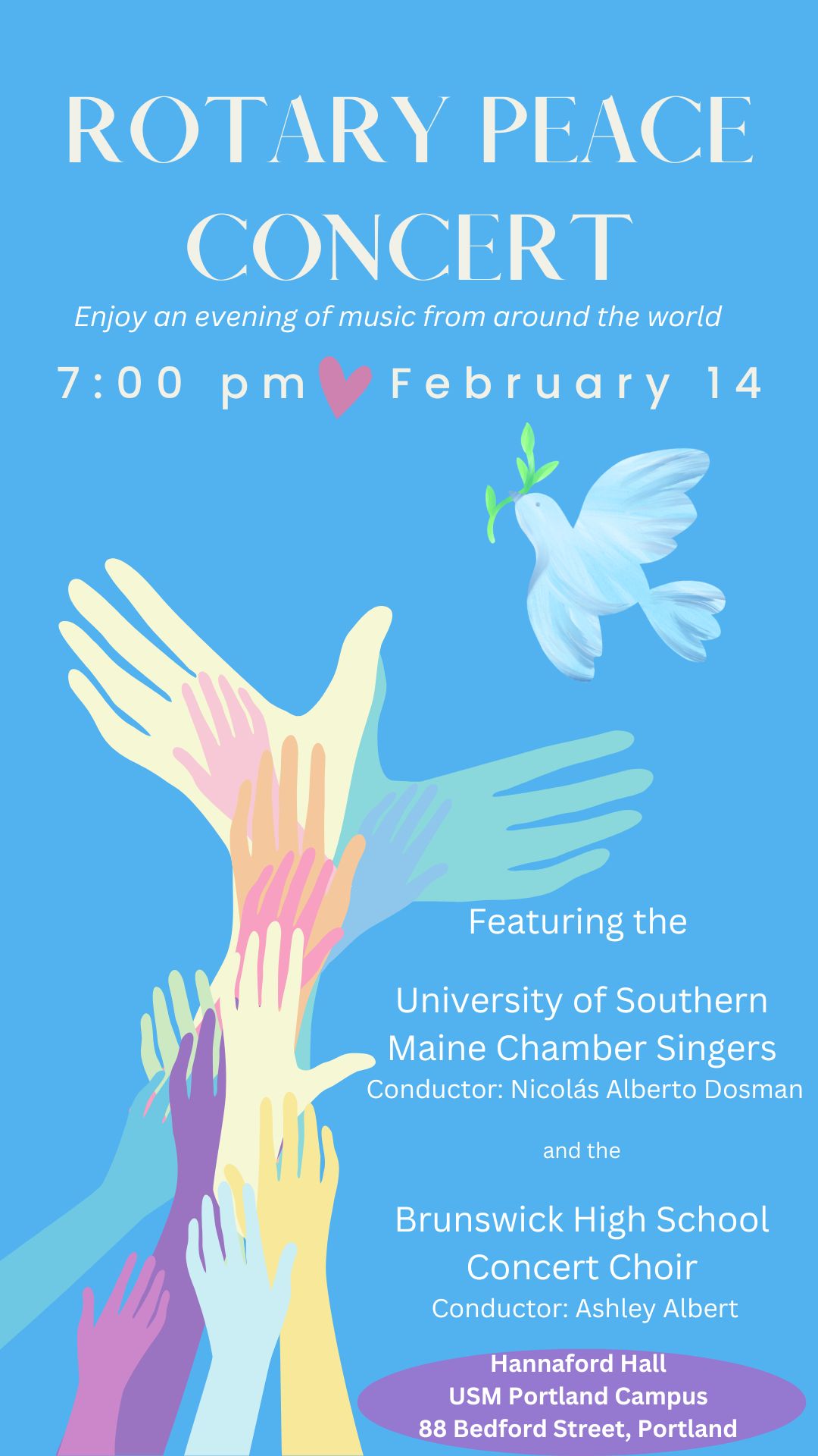 Rotary Peace Concert - A Valentine's Treat for Everyone! | District 7780