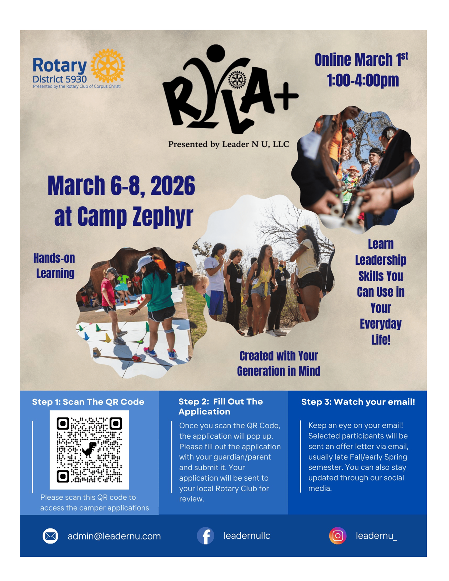 Rotary Youth Leadership Awards - RYLA | District 5930
