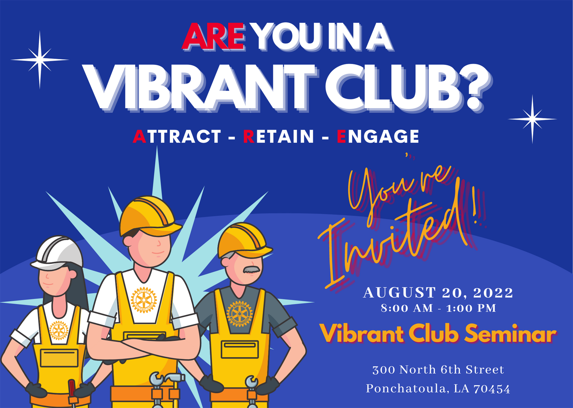 Vibrant Club Seminar | Rotary Club of Bay St. Louis