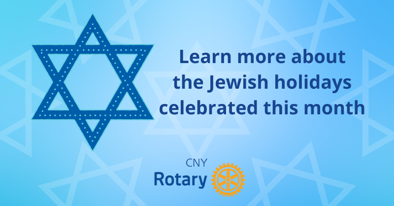 Jewish High Holy Holidays | CNY Rotary