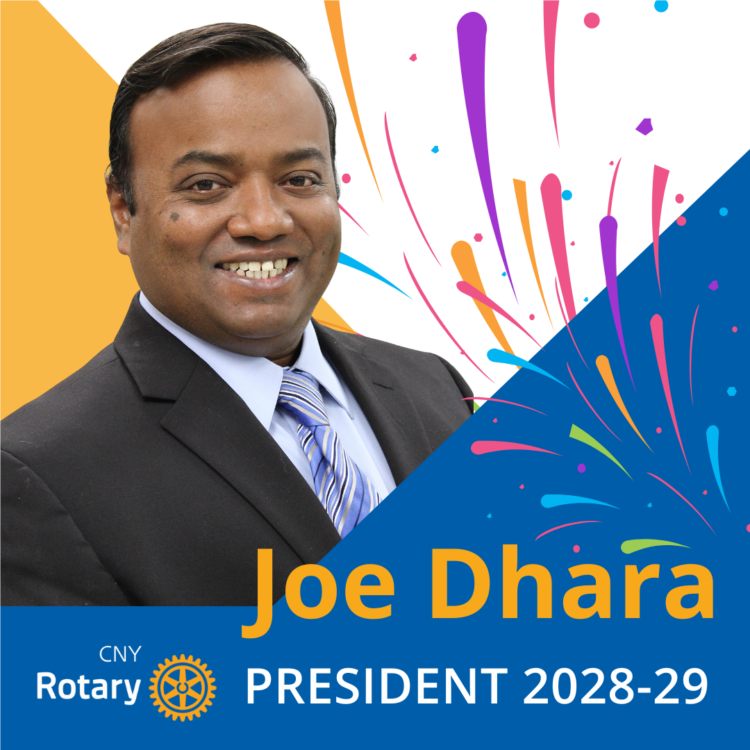 Meet CNY Rotary President 2028-29: Joe Dhara | CNY Rotary