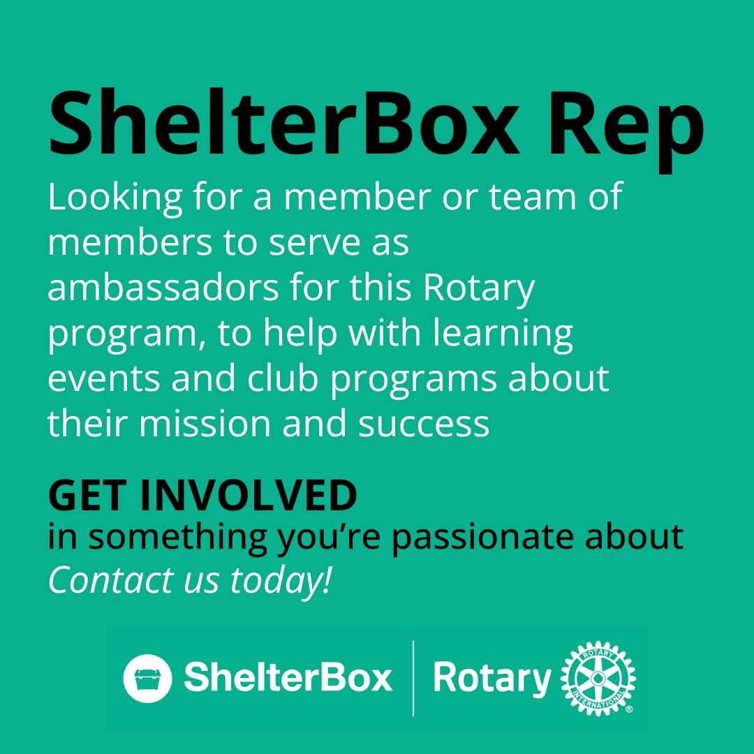 ShelterBox - Opportunities To Learn & Engage | CNY Rotary