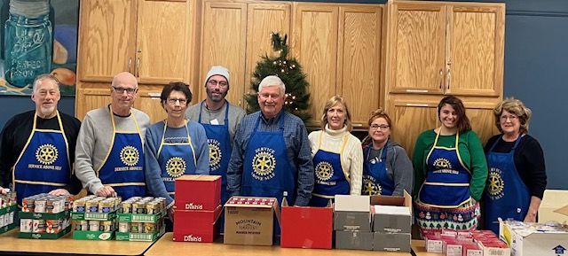 Cortland Breakfast Rotary Helps With Holiday Baskets | CNY Rotary