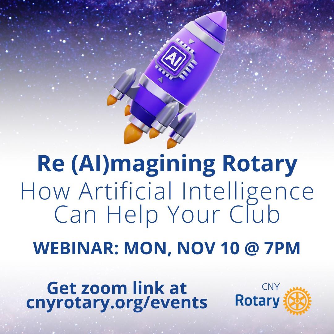 Re (AI)magining Rotary: A Practical Guide to Using AI in Your Club ...