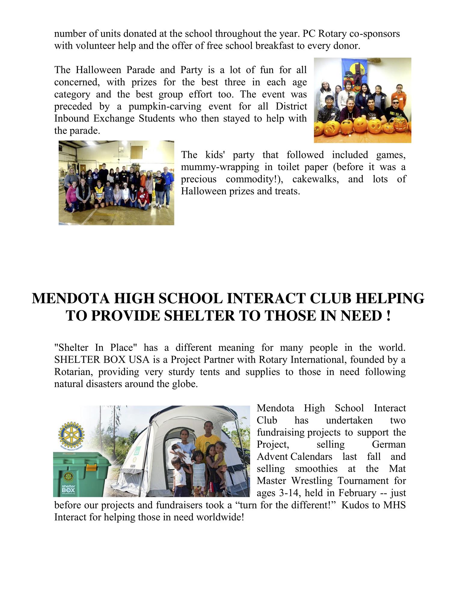 SHOWCASE YOUR EarlyAct, Interact Rotaract Projects! | District 6420