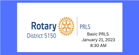 PRLS - Potential Rotary Leaders (Basic) | District 5150
