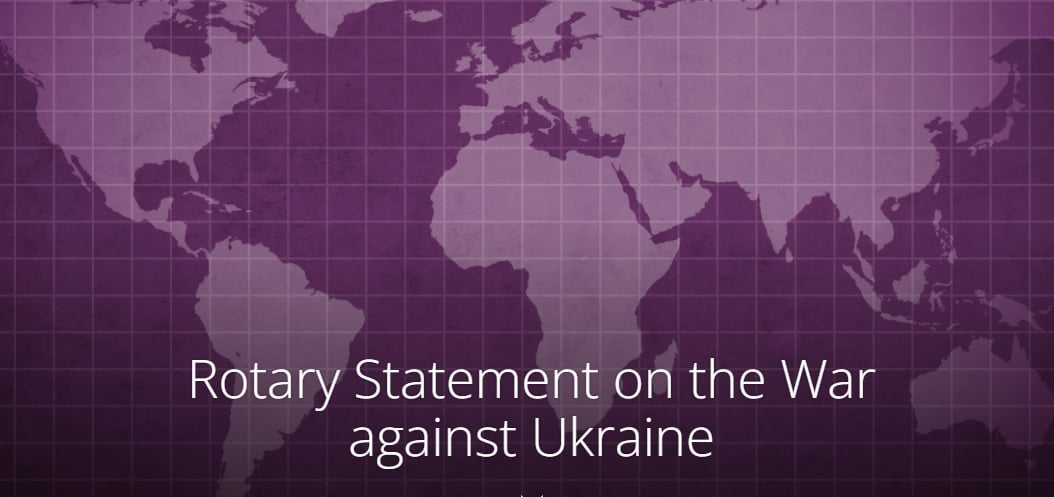 Rotary Statement on the War Against Ukraine | District 7070