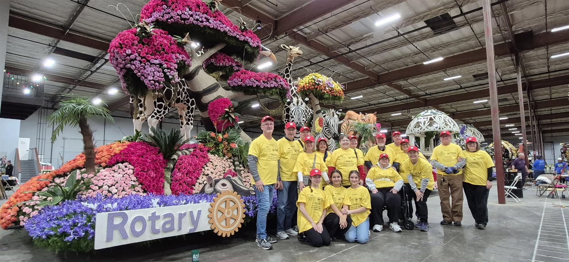 A Triumph Beyond Trophies: Rotary’s Rose Parade Float Shines with the ...
