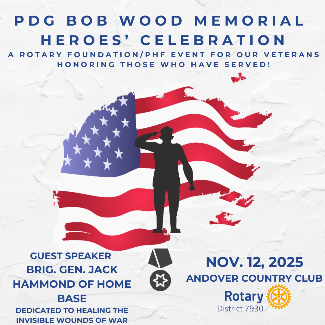 Honor a Military Veteran Hero at Bob Wood Heroes' Event | District 7930