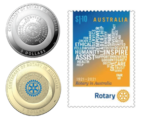 Rotary Centenary Coins & Stamp Launch | District 9800