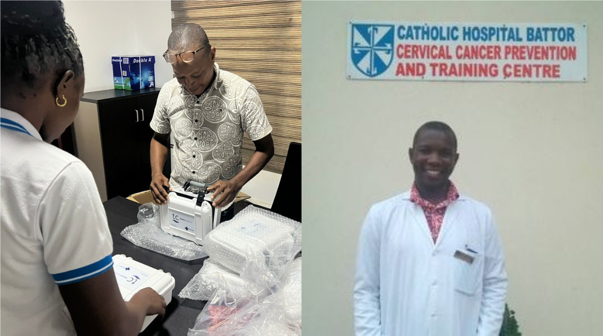 Treating Cervical Cancer in The Republic of Ghana | District 6250