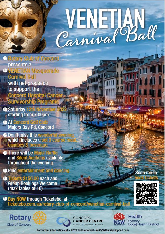 Concord Rotary Club Venetian Carnival Ball | District 9675